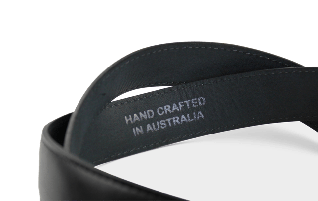 Mahogany Top End Water Buffalo Hide Belt– Joe Bananas